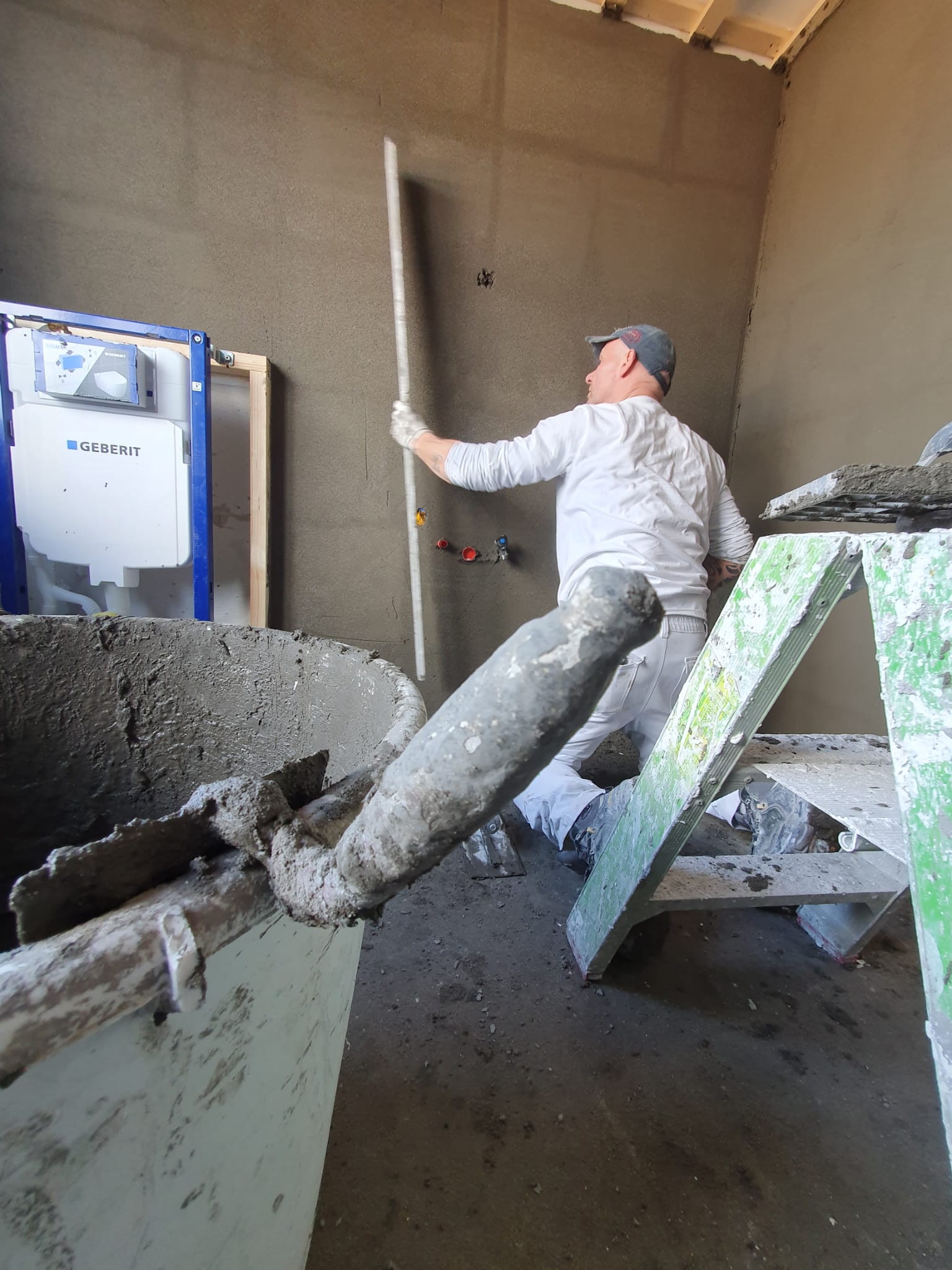 Badkamer Kampen | Leusink Wand- en Plafondafwerking